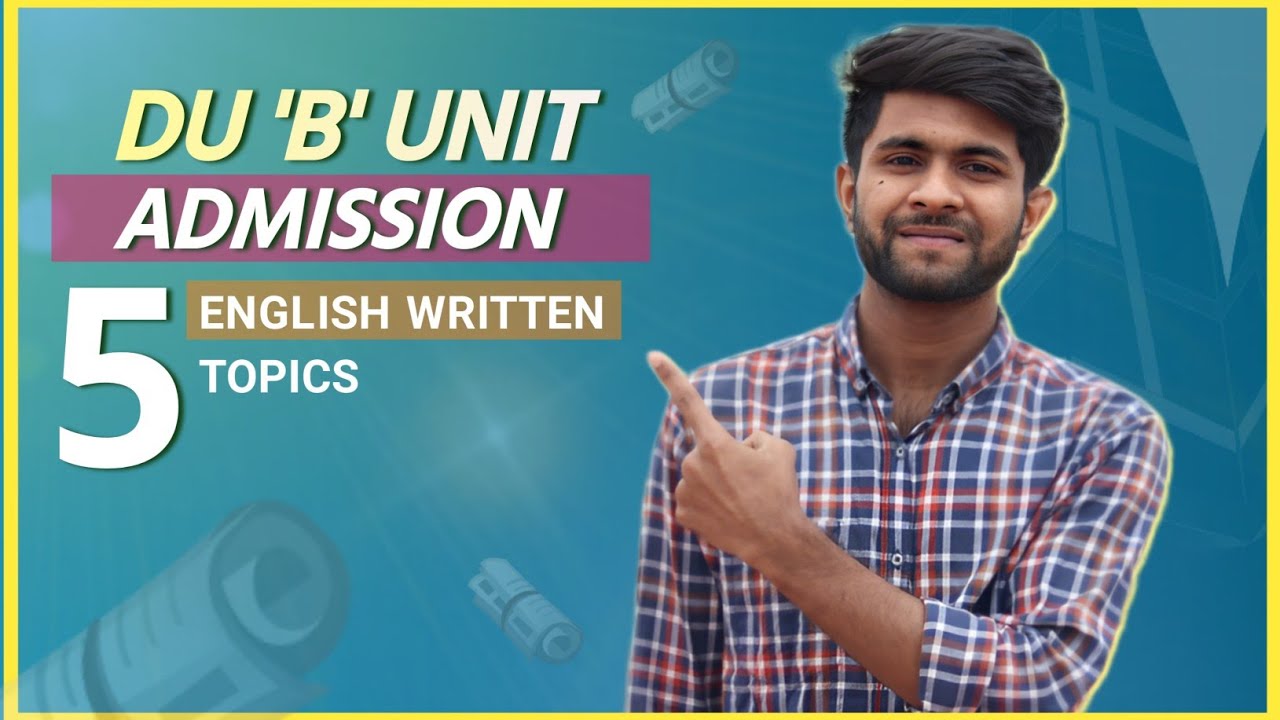 5 important Topic For Written ||Du B Unit English || Dhaka University ...