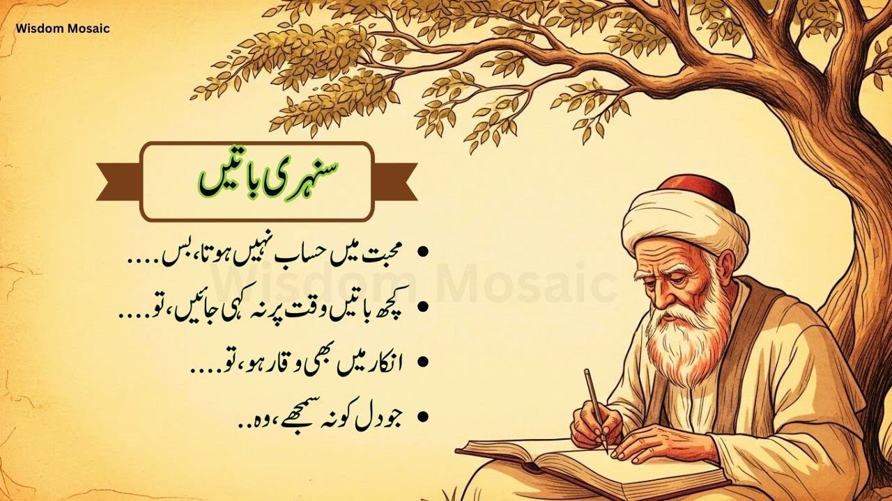 Urdu Quotes ️🥀|Golden Words of Life & Heart Touching Urdu Quotes|| # ...