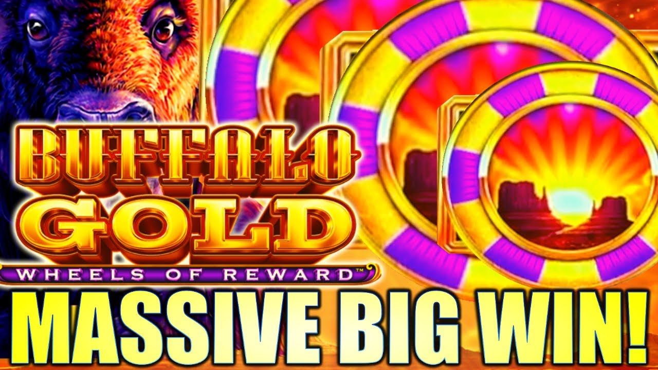 ★MASSIVE BIG WIN!★ NEW! X40 TRIPLE SUNSETS! BUFFALO GOLD WHEELS OF ...