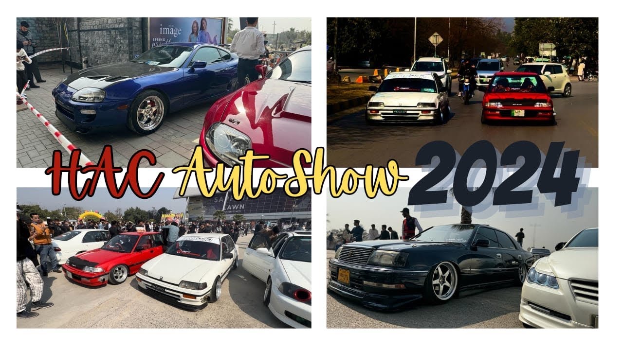HAC AUTO SHOW 2k24 Centaurus ISL || WEHSHII MOOD ON ||SUPRA ...