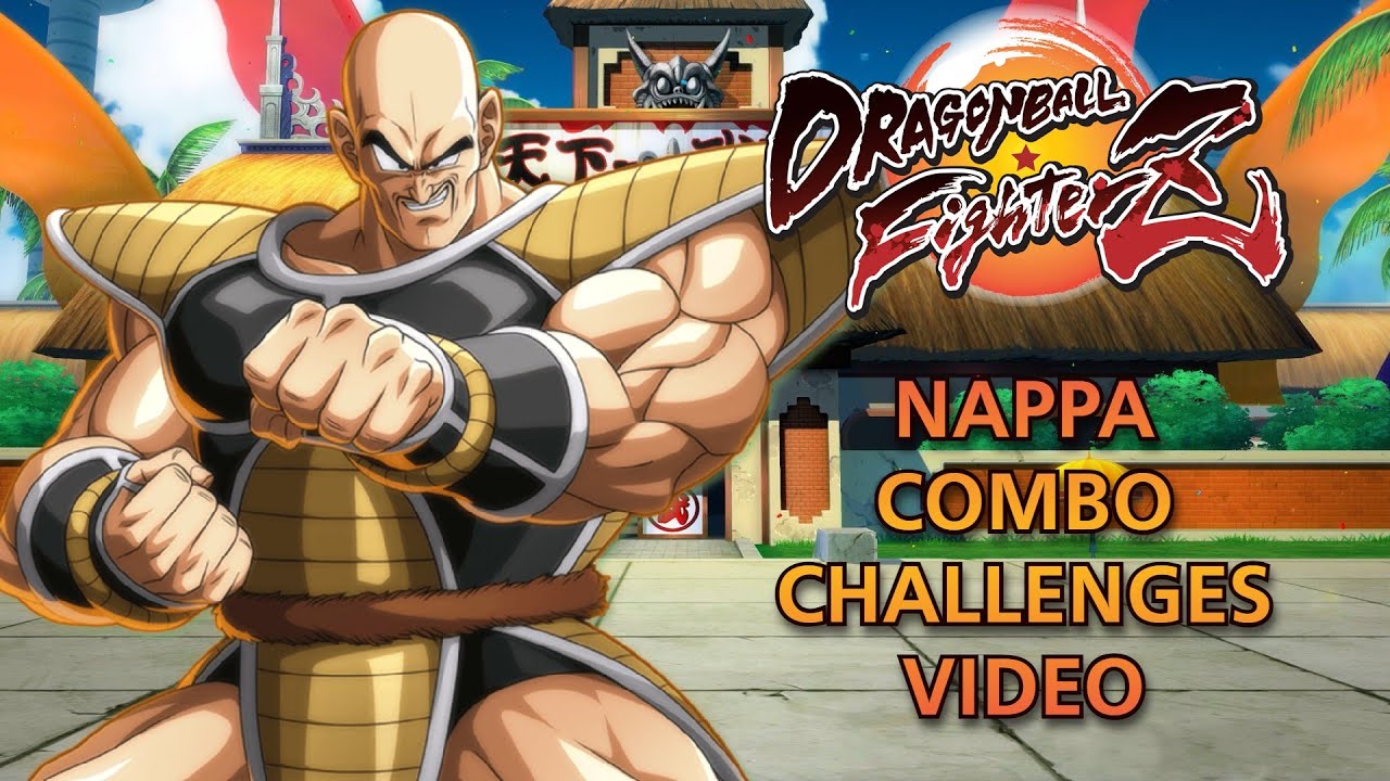 Dragon Ball FighterZ - Nappa Combo Challenge Video - YouTube