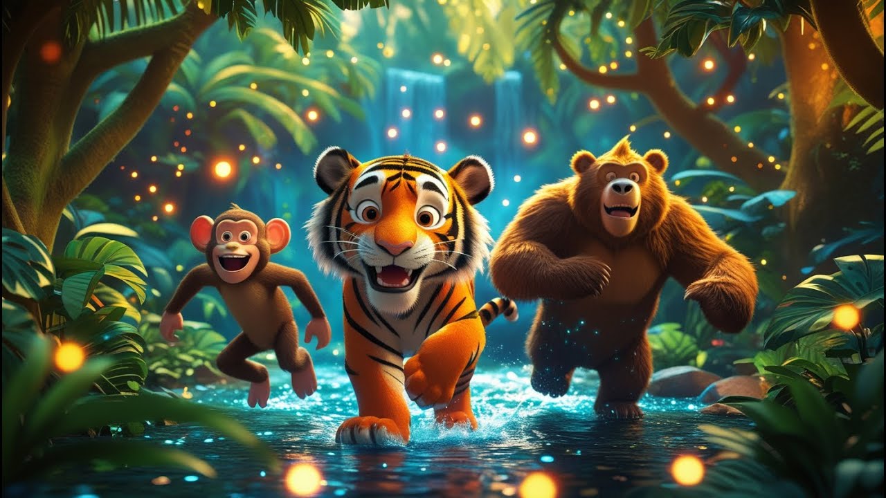 Timmy the Tiger and the Jungle Friends 🐯🌿 | Fun Kids Song & Jungle ...