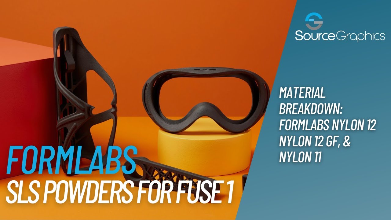 Formlabs Fuse 1 Powders in 2022: Nylon 12-GF, Nylon 12, Nylon 11 - YouTube
