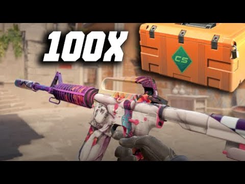 100 GALLERY CASE OPENING!!! (KNIFE UNBOX) - YouTube
