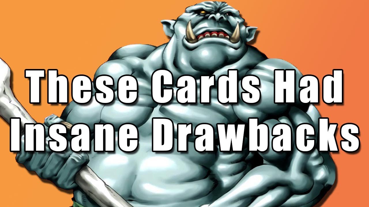 These Cards Had Insane Drawbacks | Weird Yu-Gi-Oh! Effects 9 - YouTube