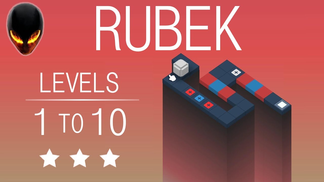 Rubek 1 2 3 4 5 6 7 8 9 10 ⭐⭐⭐ (Minimal Puzzle Game) - YouTube