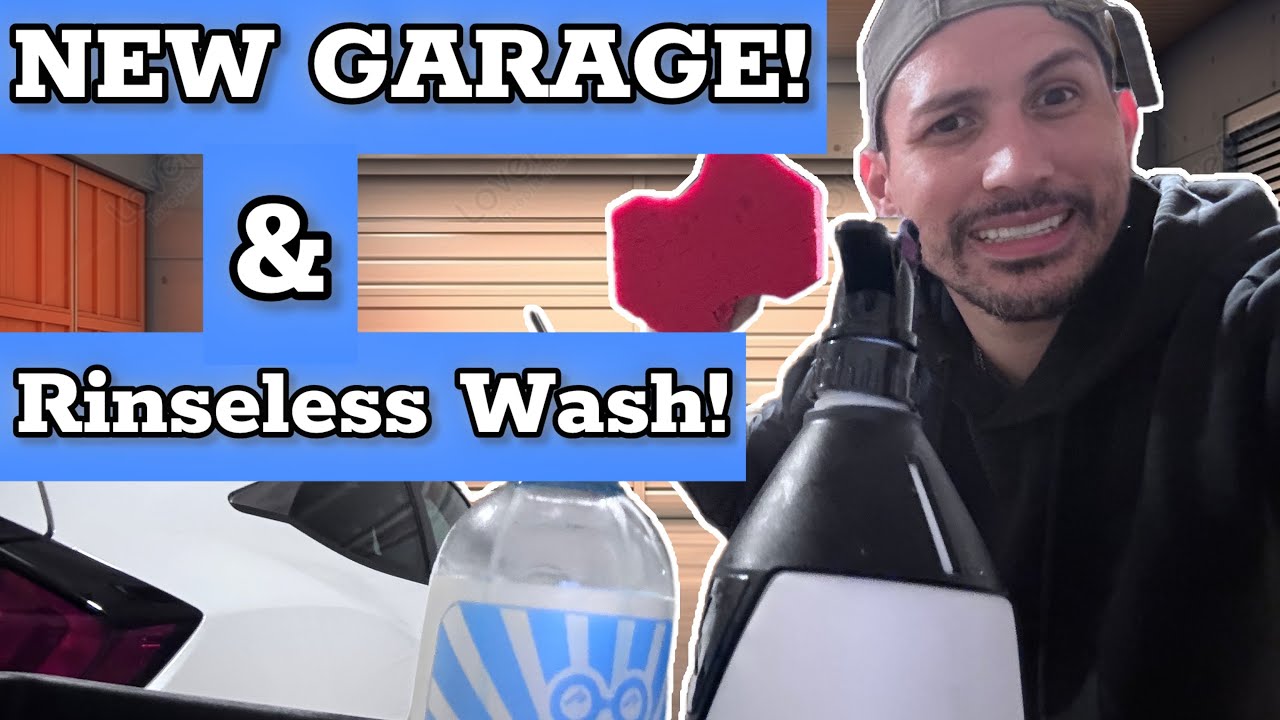 NEW GARAGE! Rinseless Wash With Minimal Equipment | DIY and THOR Iconic ...