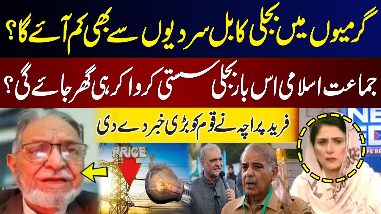 Inflation Decrease in Pakistan | Good News - Cheap Electricity? | Farid ...