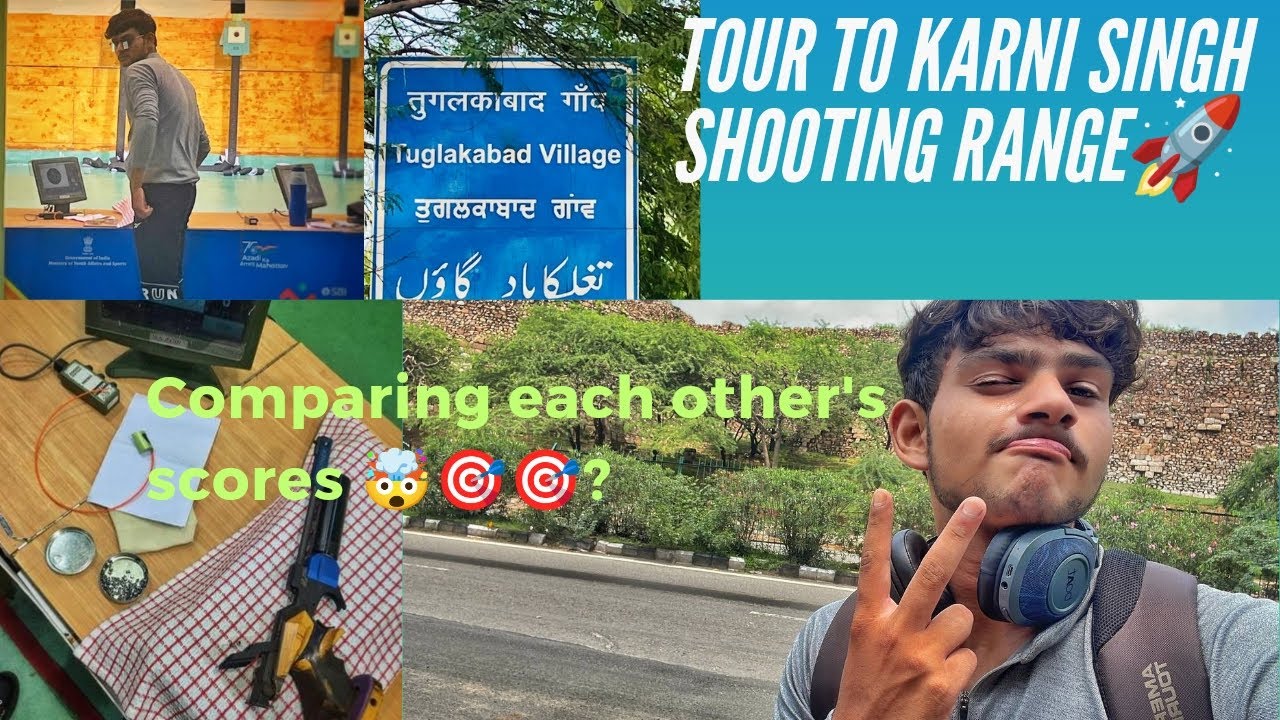 Dr.Karni Singh Shooting Range🎯| Mera score kaam laga🥺| Last match with LP300 🥹🤌| #vlog3 # ...