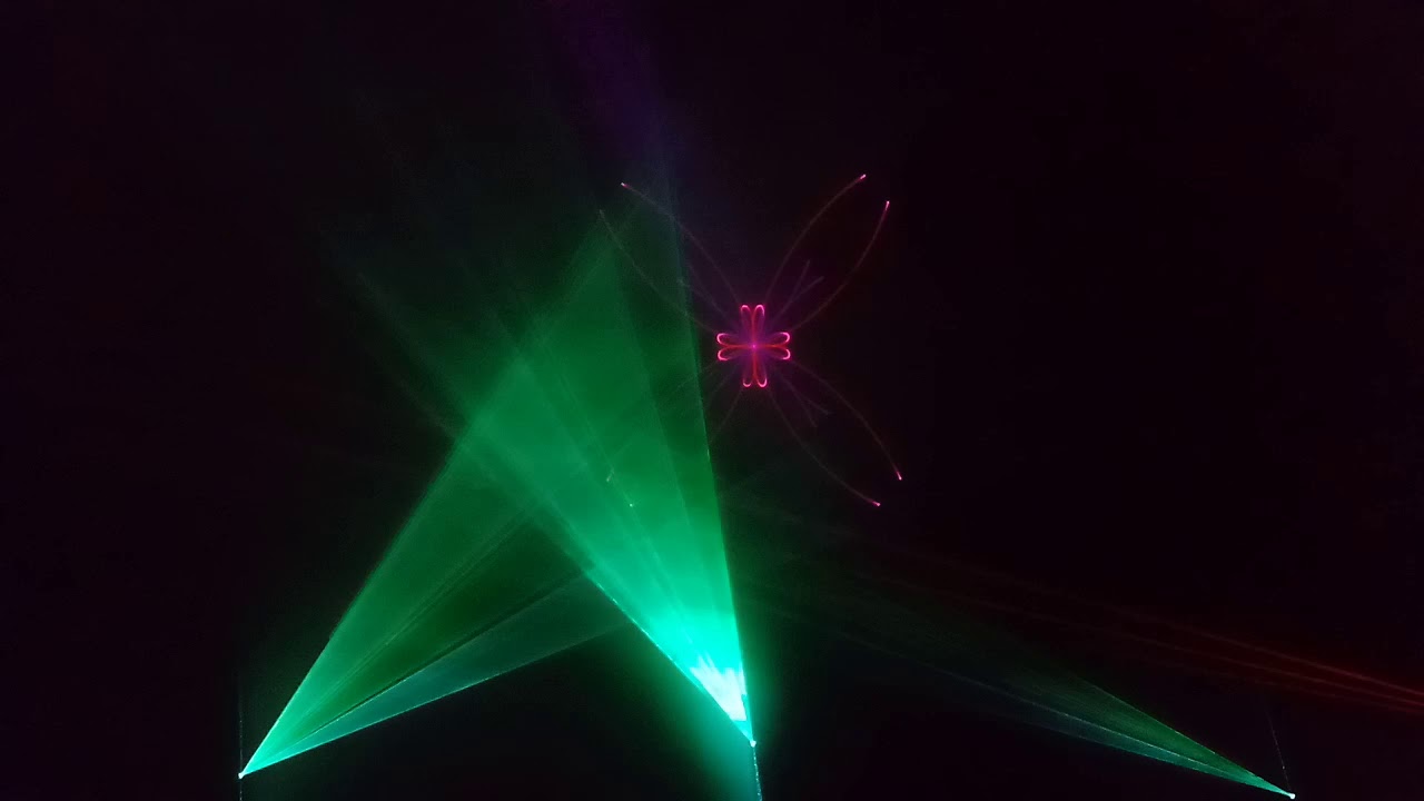 Queen Bohemian Rhapsody Laser Show - YouTube