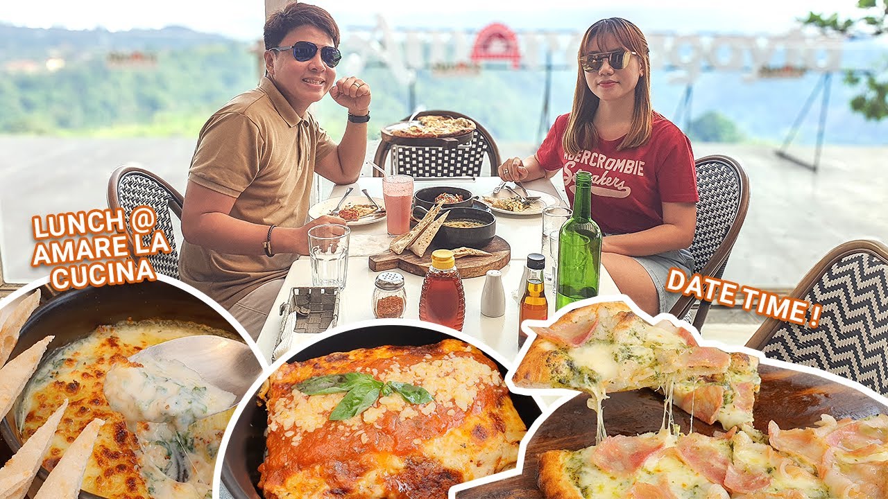 Date time @ Amare La Cucina Tagaytay | D' Attique Cafe - YouTube