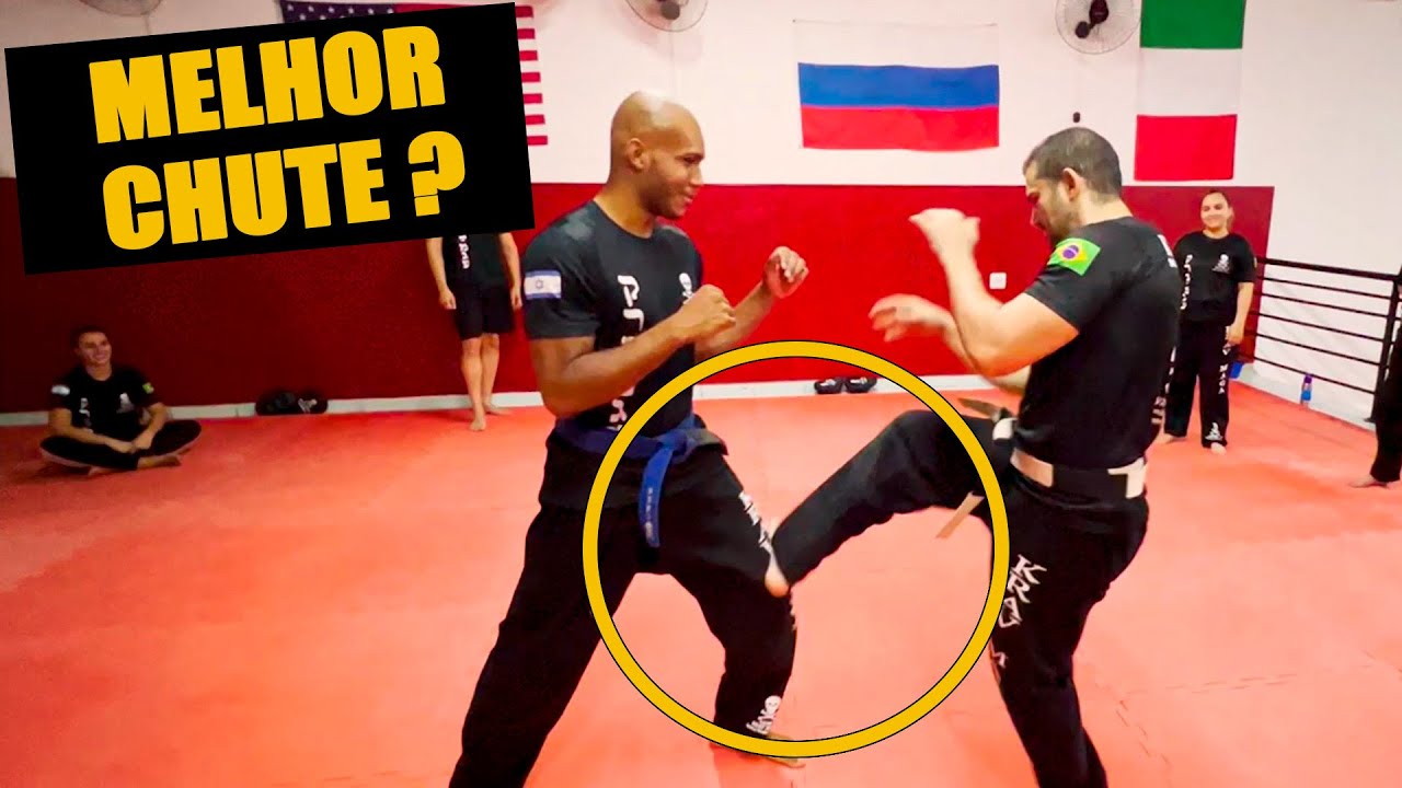 CHUTE MAIS SIMPLES E VIOLENTOS DA DEFESA PESSOAL | O MELHOR CHUTE - YouTube