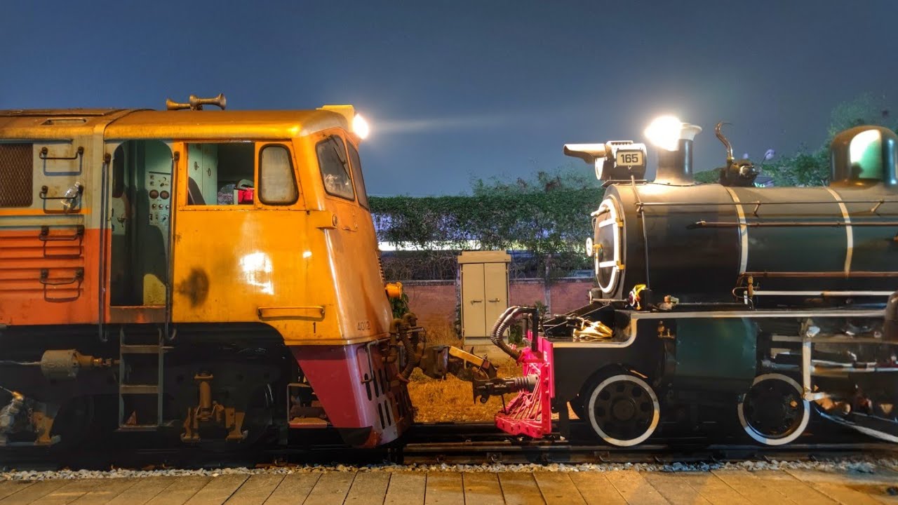 ภาระกิจคุณปู่ GEK.4012 ลากรถจักรไอน้ำประวัติศาสตร์ เท็นวิลเลอร์(E.CLASS ...