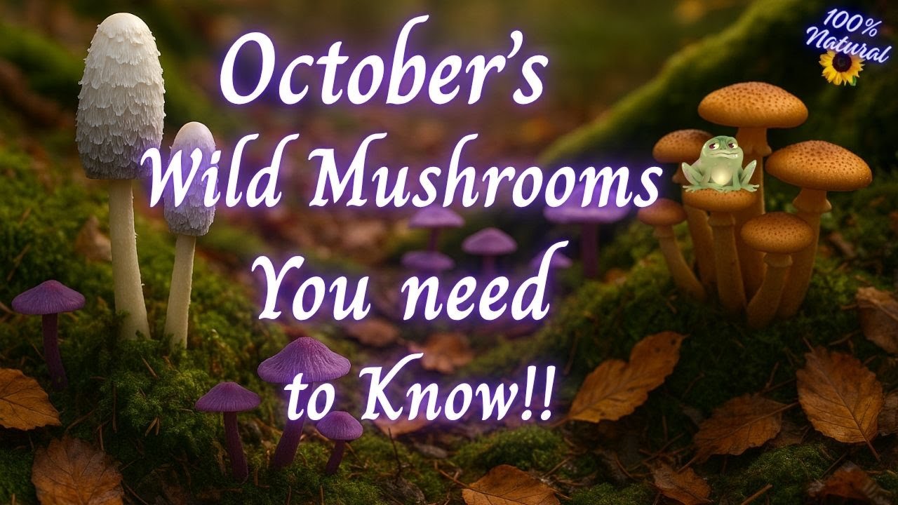 Mushrooms of October: The Hidden Harvest Beneath the Leaves - YouTube