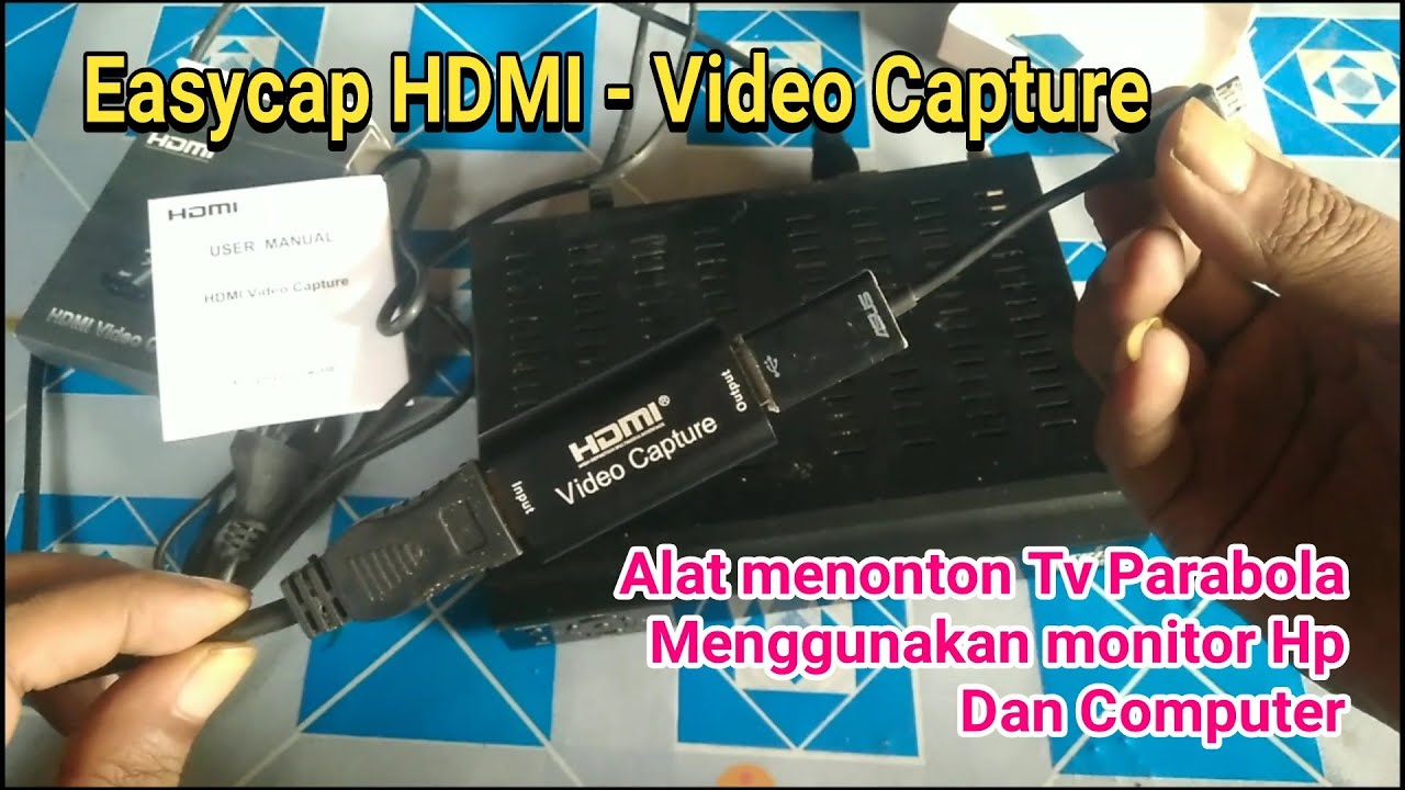 Easycap HDMI - Video Capture 1080p - YouTube