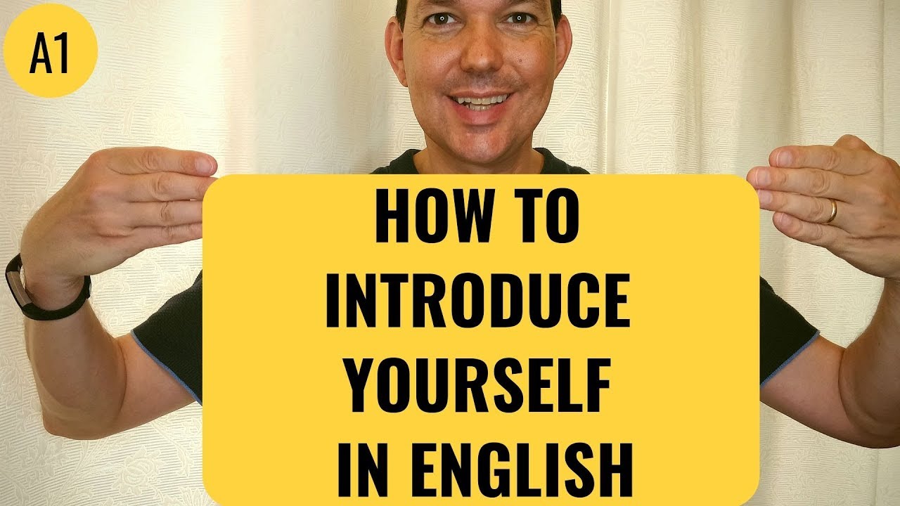 How to Introduce Yourself in English - YouTube