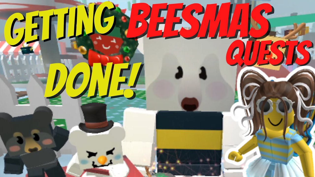 Getting Beesmas Quests DONE! | Bee Swarm Simulator | BSS | Roblox - YouTube