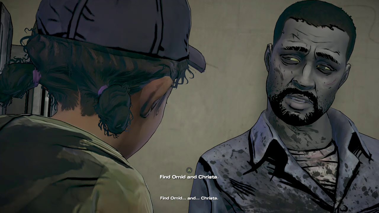The walking dead game season 1 sad ending #twdg - YouTube
