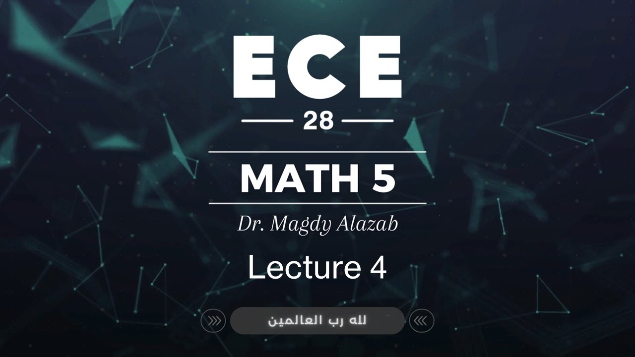 Math 5 | Lecture 4 Numerical Analysis | Dr. Magdy Alazab - YouTube