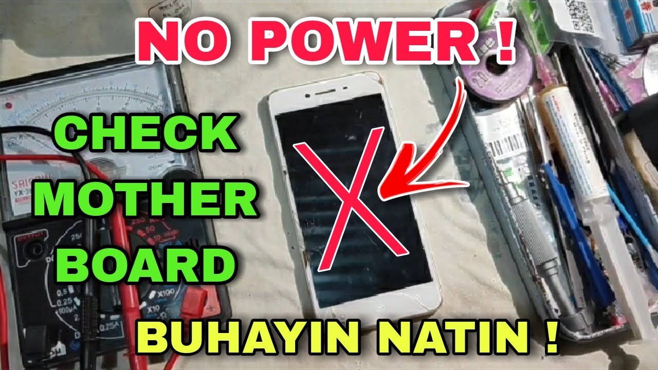 PAANO BUHAYIN ANG CELLPHONE NA SIRA NO POWER | HOW TO FIX PHONE NO ...