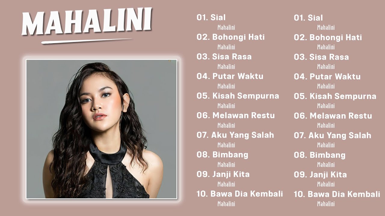 Mahalini Full Album Terbaru Populer 2023 | Tanpa Iklan | Lagu Mahalini ...