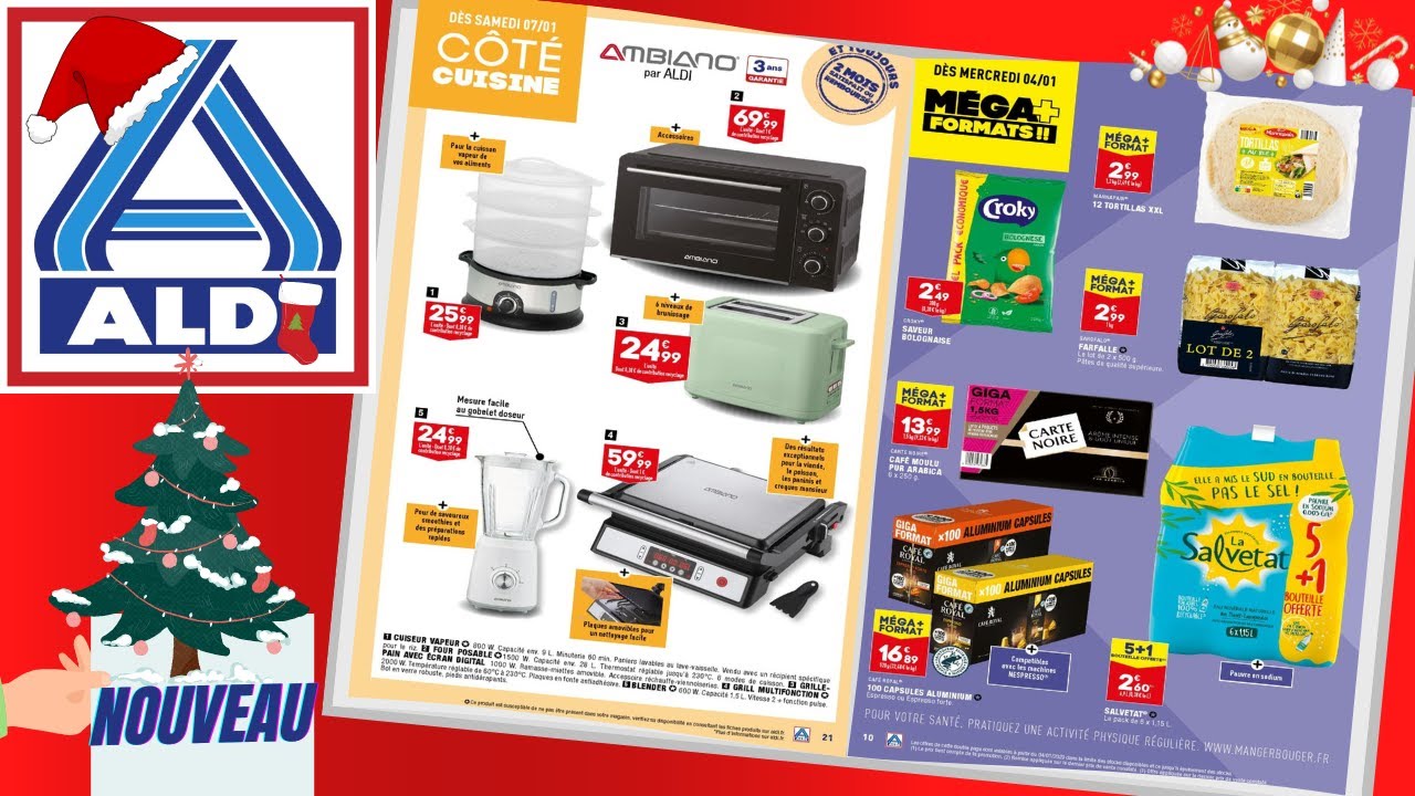 Catalogue Aldi Du 3 Au 9 Janvier 2023 ππ Arrivage France Youtube