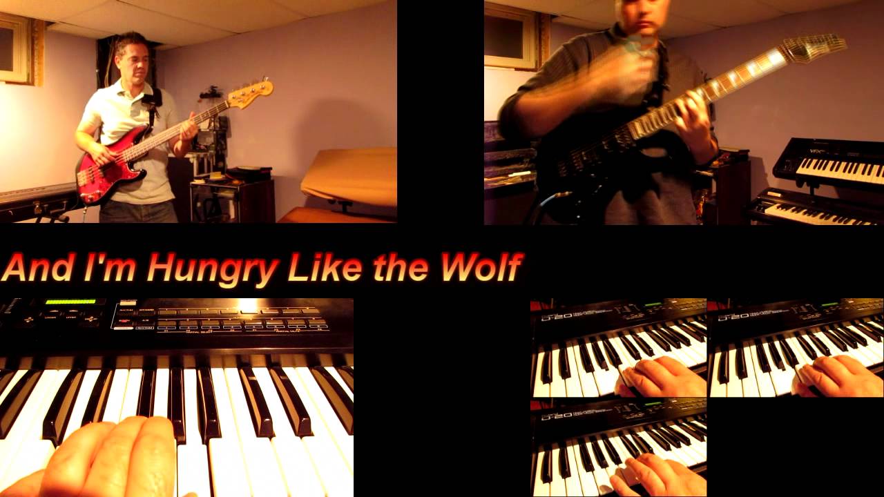My Cover of Duran Duran's Hungry Like the Wolf Instrumental - YouTube