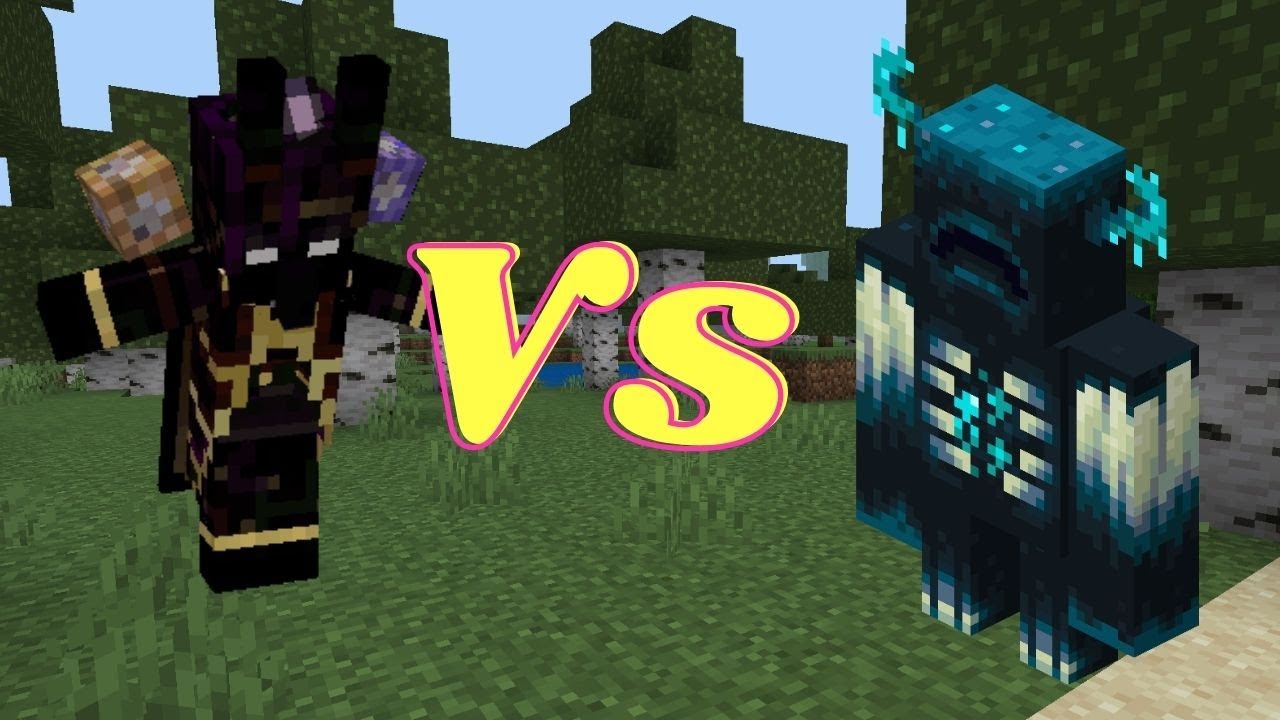 Disciples of the void VS The Warden - MINECRAFT BATTLES - YouTube