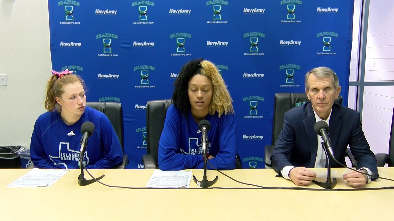 Women's basketball postgame vs. Stephen F. Austin | Jan. 8, 2019 - YouTube