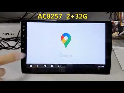 Car multimedia player, AC8257 solution, wifi & 4G optional - YouTube