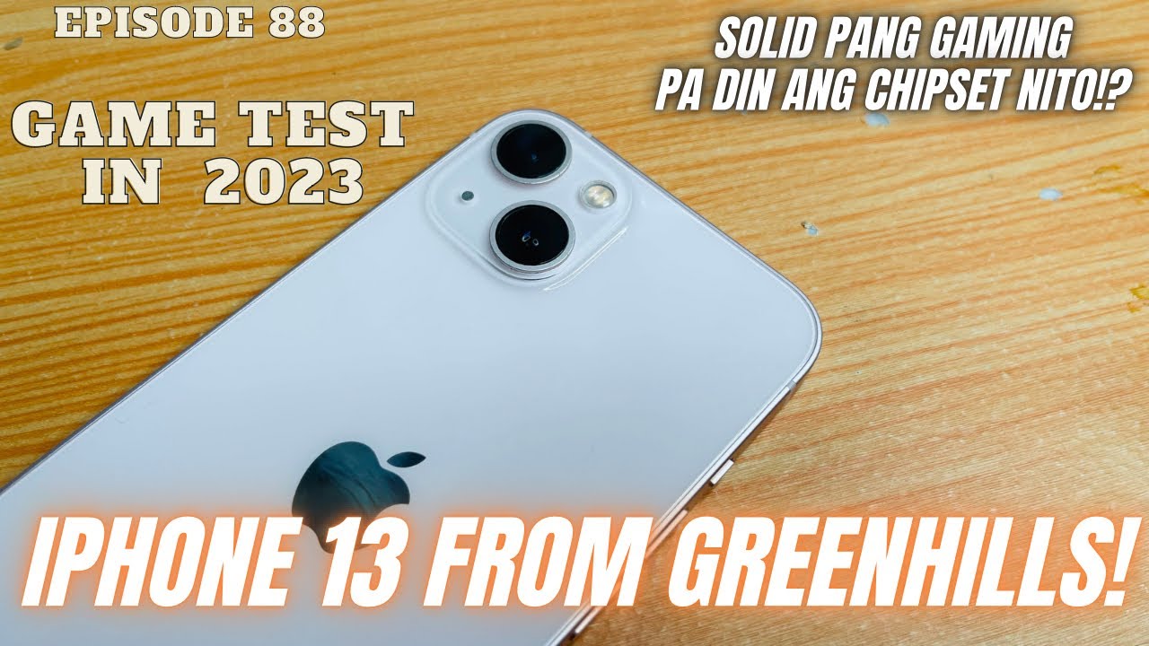 IPHONE 13 GAME TEST IN 2023 - GRABE LAKAS NITO SA GAMING PA DIN ...