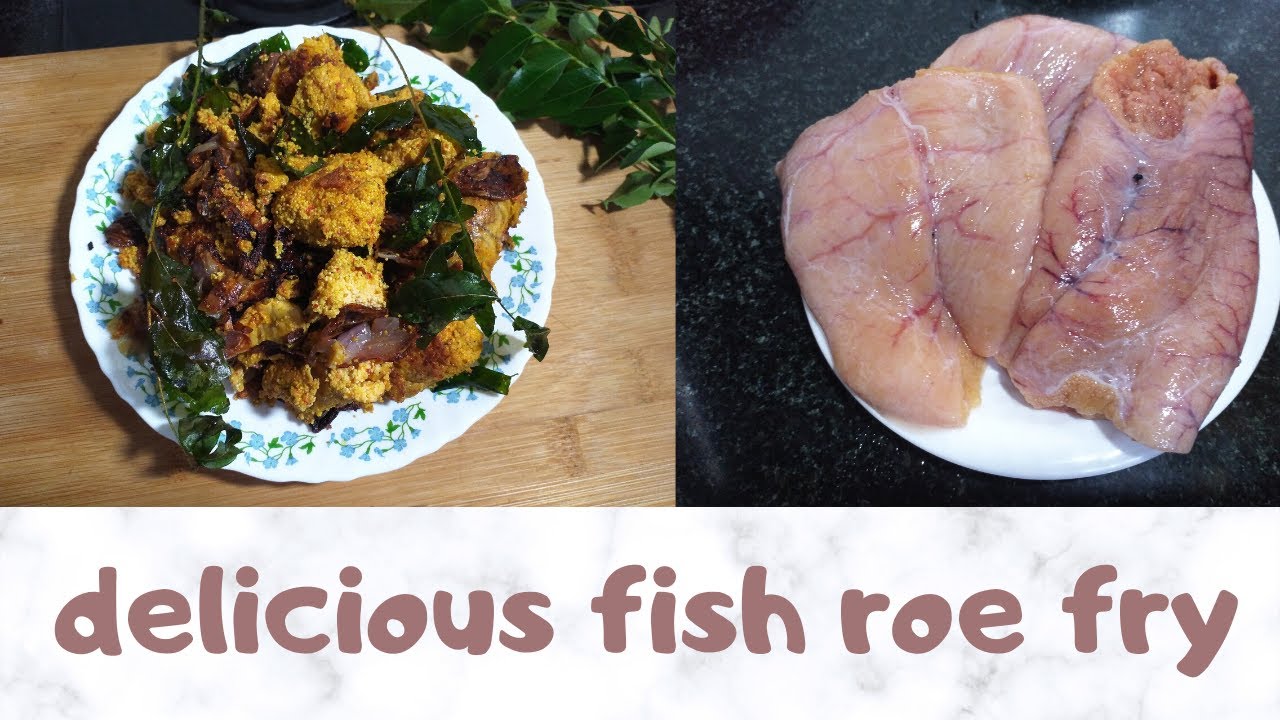 FISH EGG FRY / MEEN MUTTA FRY - YouTube