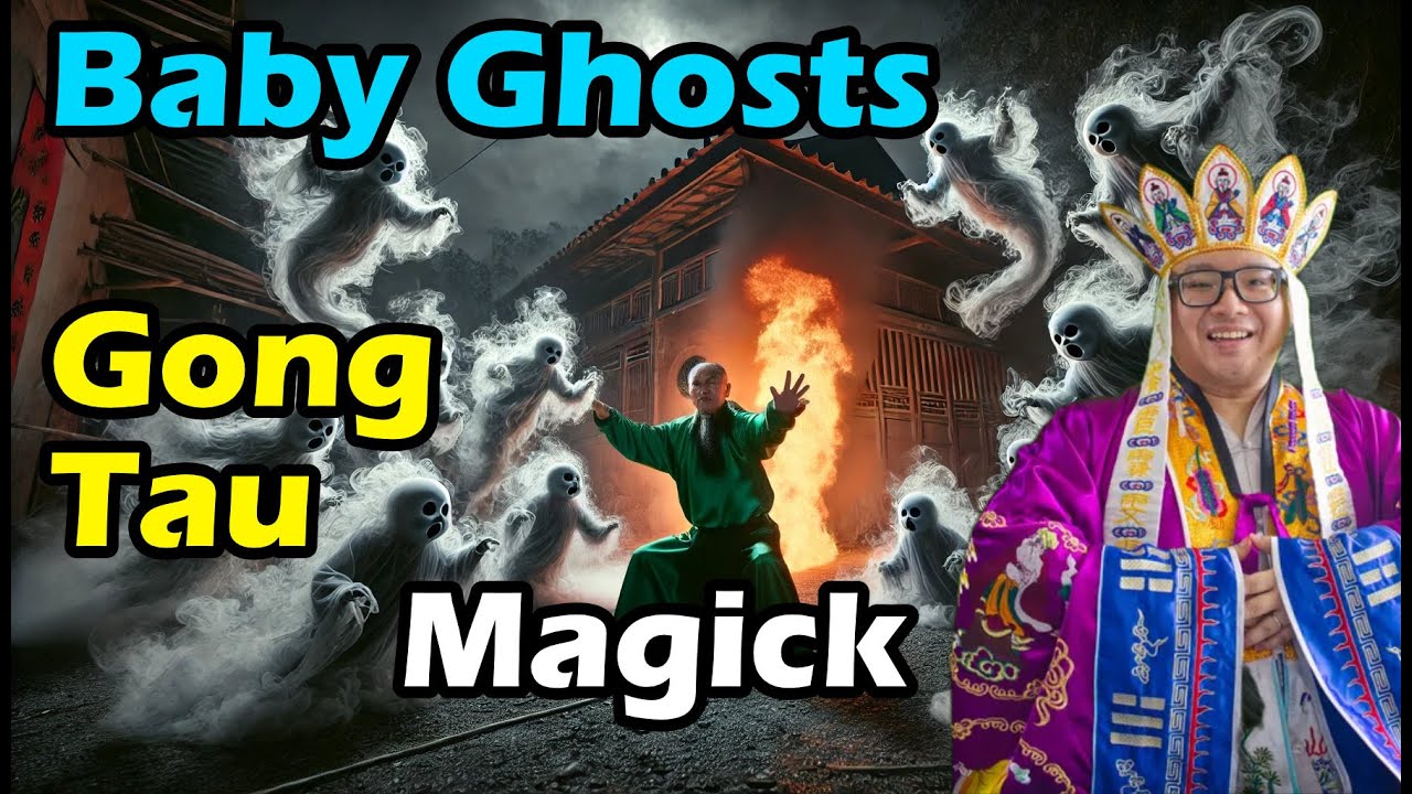Baby Ghost Gong Tau Magick in Real Life - Jee Sifu Taoism - YouTube