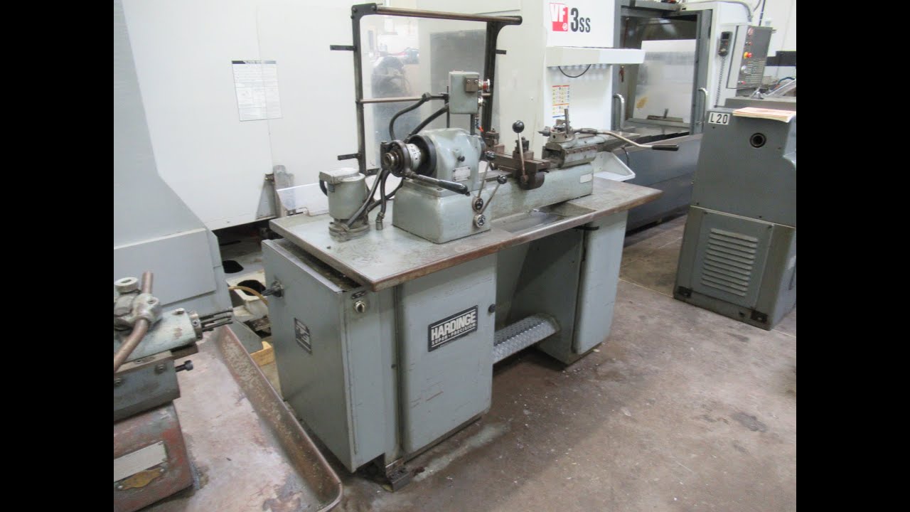 Hardinge DV-59 Second Operation Lathe with Endworking Turret ...