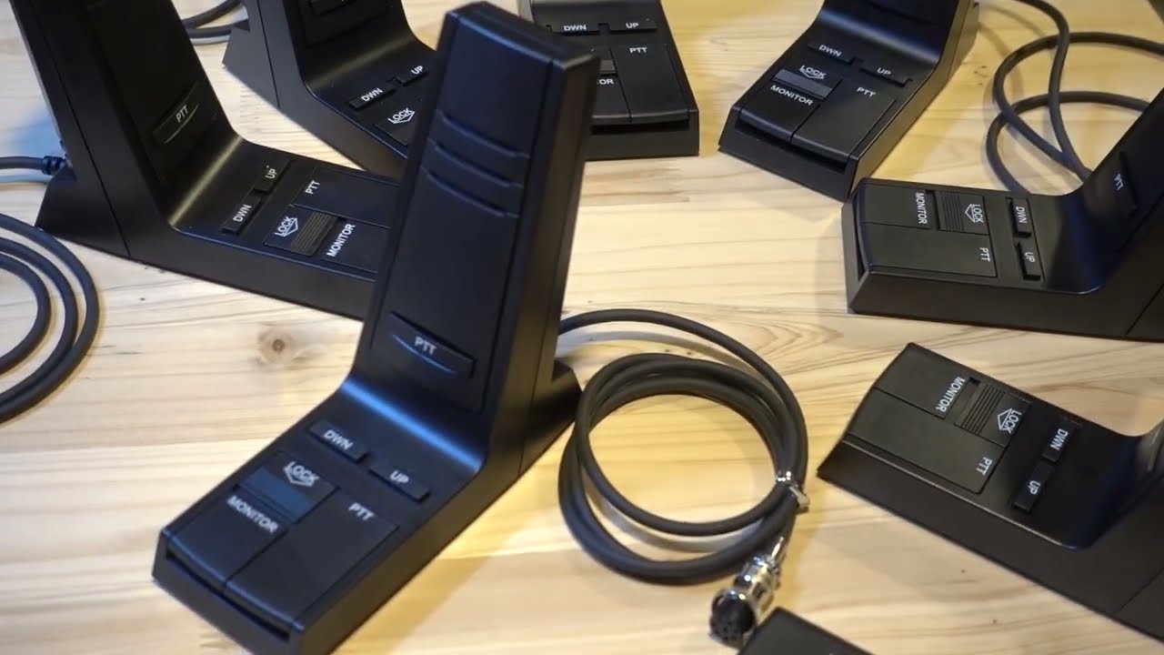 Today's Making-Desktop Mics for ham radio(아마추어 무전기용 데스크 마이크) - YouTube