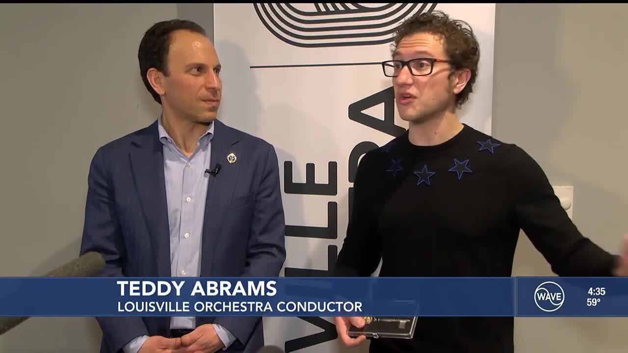 Mayor Greenberg Presents First Key to City to Teddy Abrams and ...
