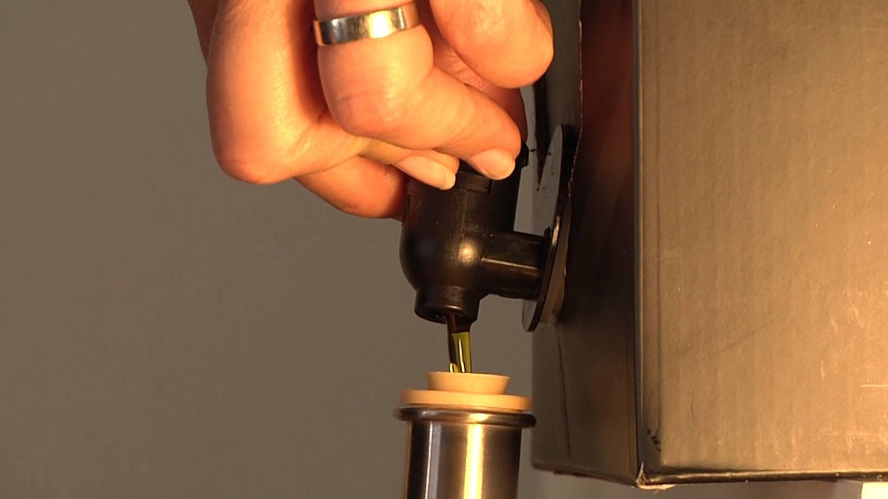 Olive Oil bag in box how to use it - YouTube