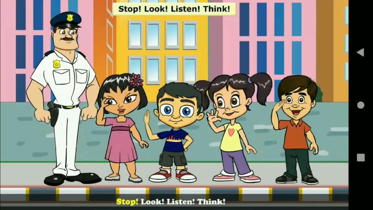 Poem: Stop! Look! Listen! Think! - YouTube