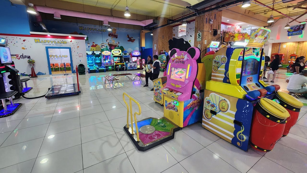 Video Game Arcade Tours - Happyland (C.C. La Rambla Brasil, Lima, Peru) 🇵🇪 - YouTube