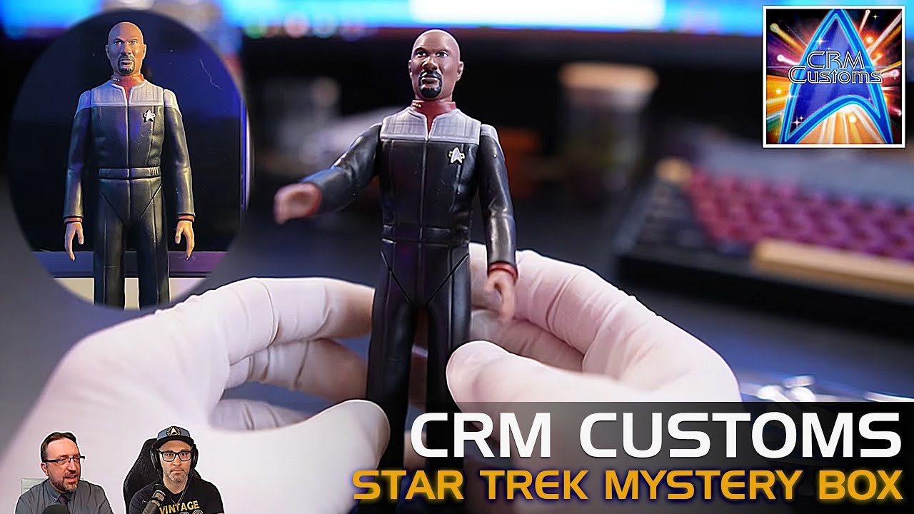 CRM Star Trek Customs: Mystery Unboxing! - YouTube