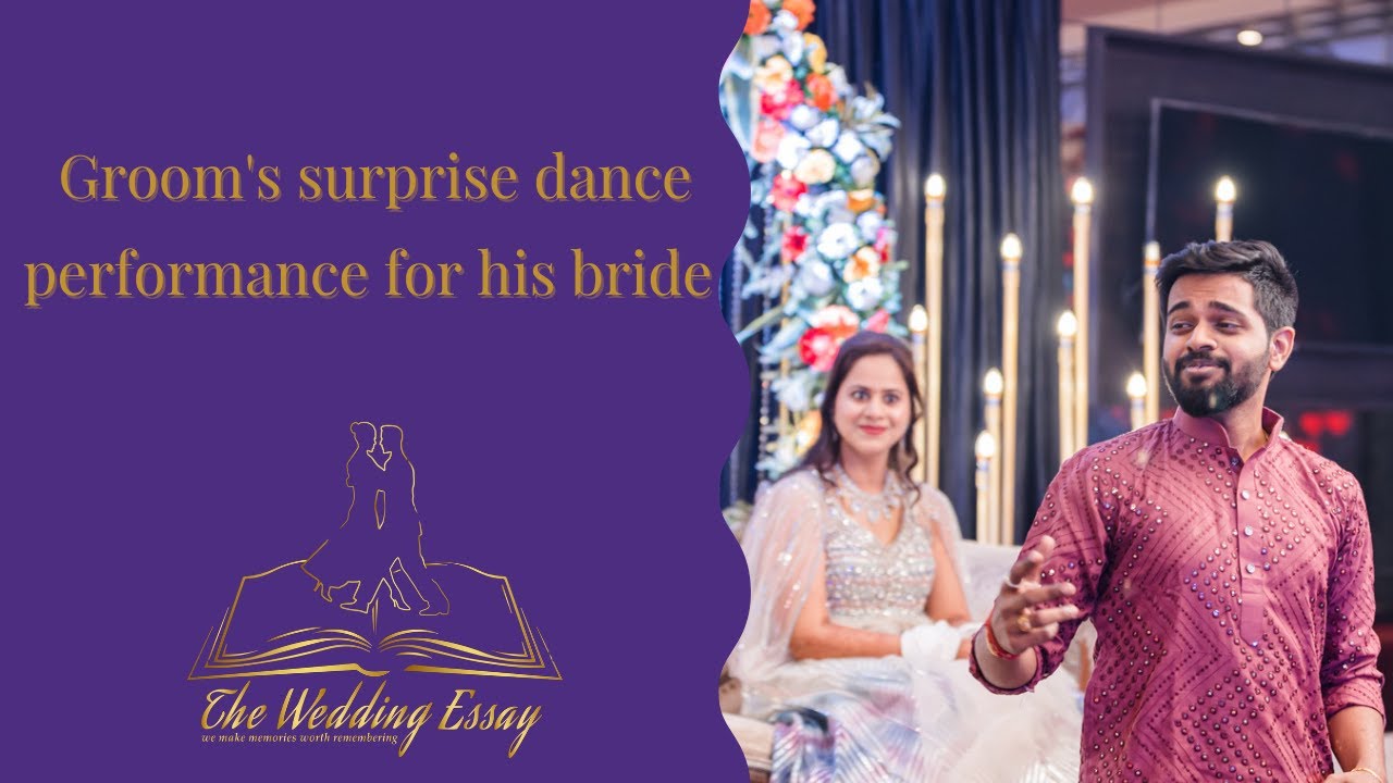 Groom's surprise dance performance for his bride - YouTube