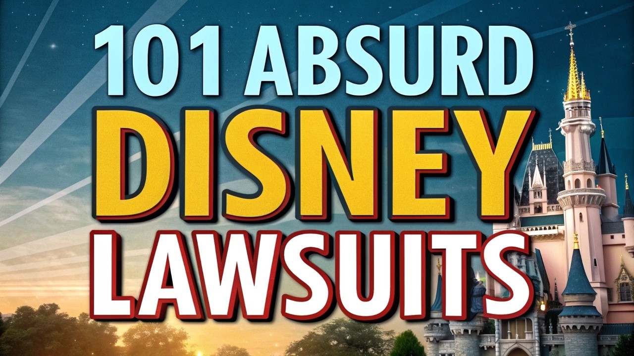 101 Disney Lawsuits So ABSURD, It's Actually HILARIOUS - YouTube