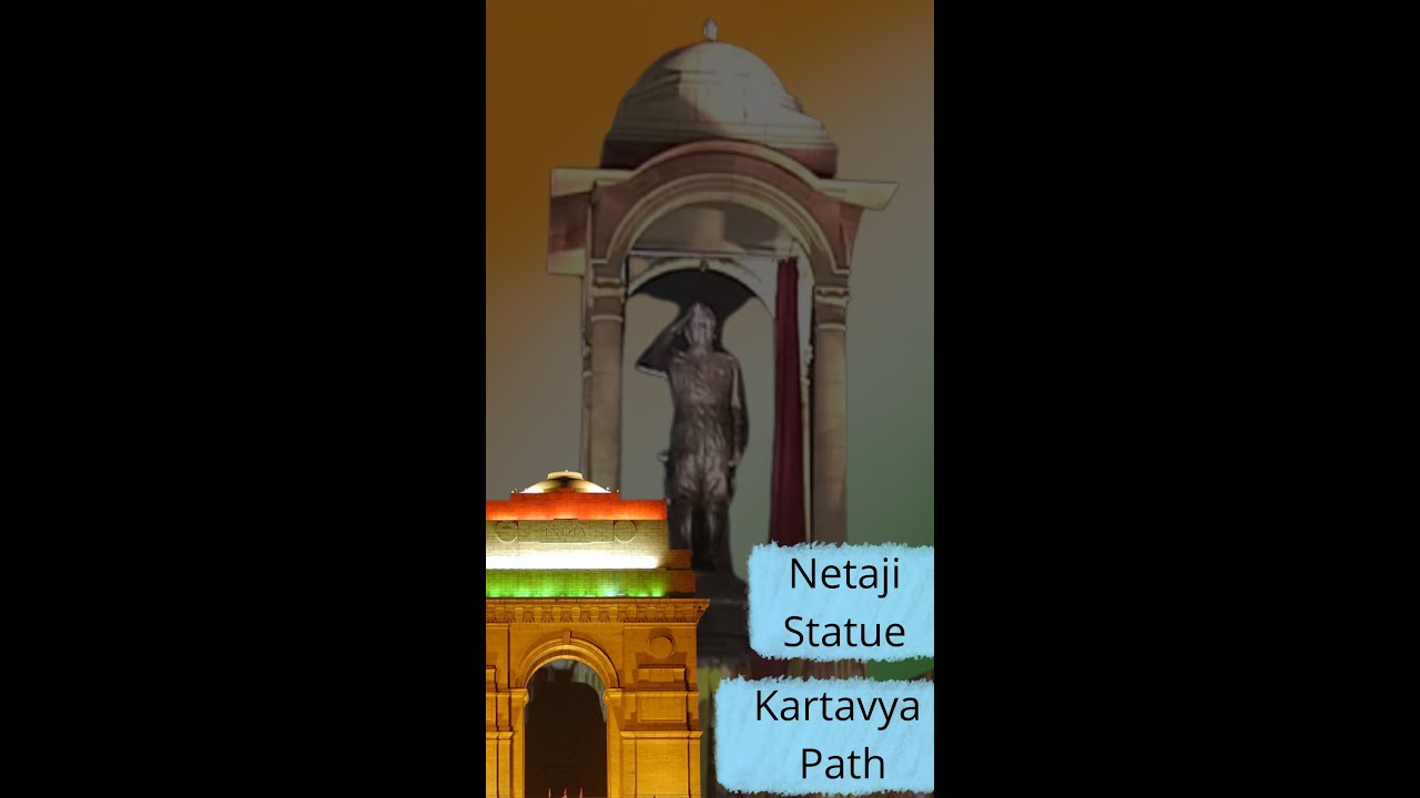 Netaji Statue at India Gate | Why this place was a symbol of colonialism? | Kartavya Path # ...