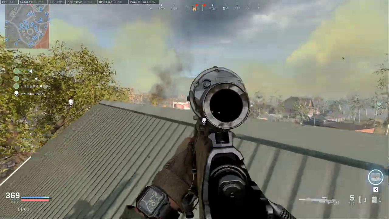 Call Of Duty Warzone HDR with Obsidian skin Rumble Round 6 - YouTube