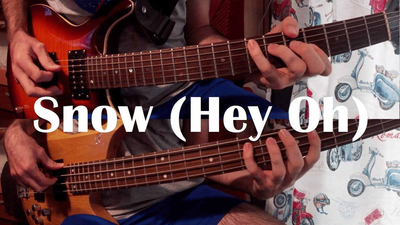 RHCP, Snow (Hey Oh) - guitar and bass cover - YouTube