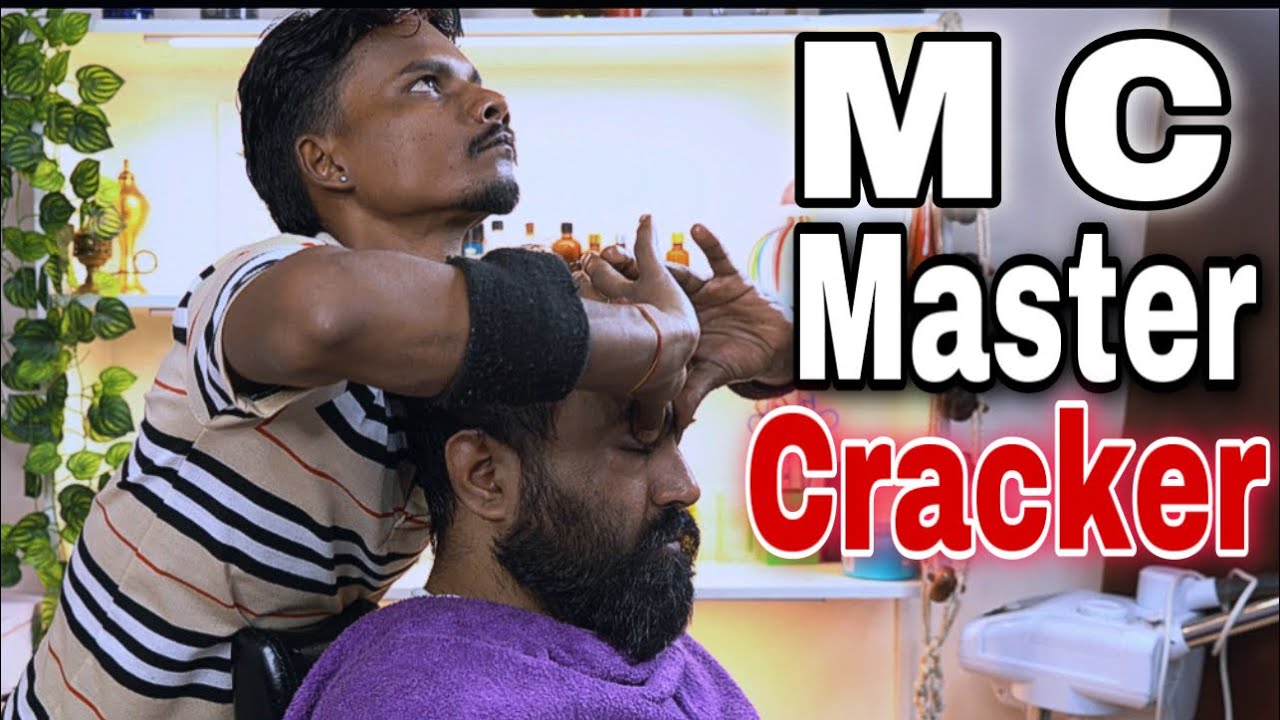 MC Master Cracker Head & Body Massage with deep ear cleaning - ASMR ...