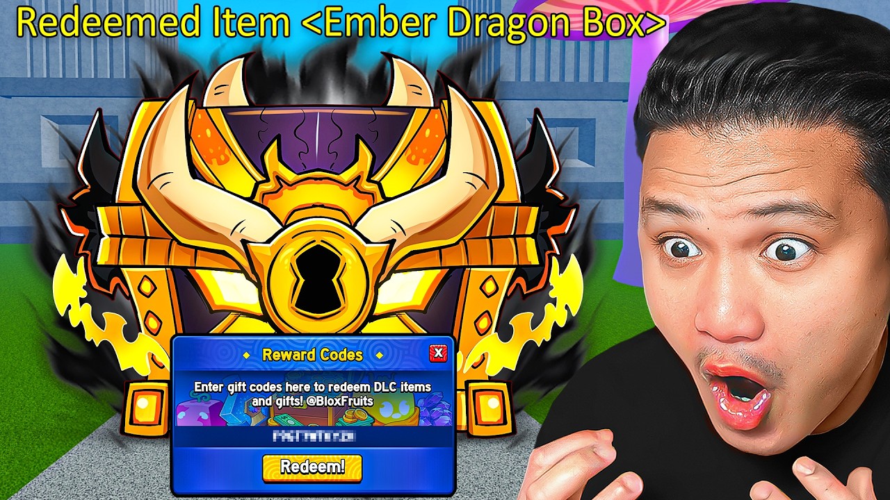 Blox Fruits Ember Dragon Bundle with Redeemable FREE PERM Fruits - YouTube