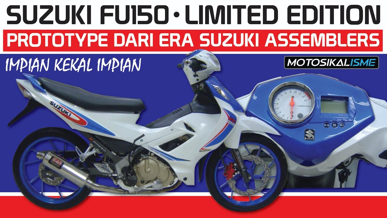 PROTOTYPE SUZUKI FU150 - LIMITED EDITION | DARI ERA SUZUKI ASSEMBLERS ...