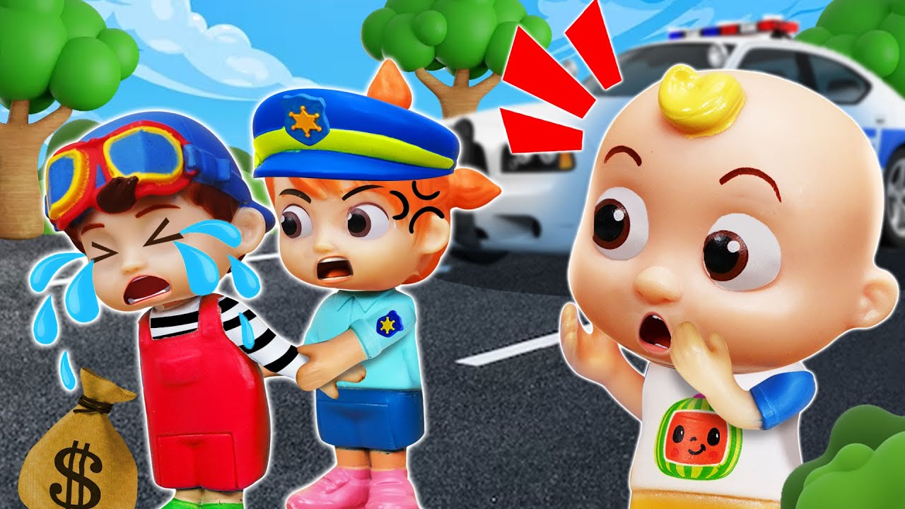 Police Officer Song 🚨 Policeman Keeps Everyone Safe | CoComelon Toys ...