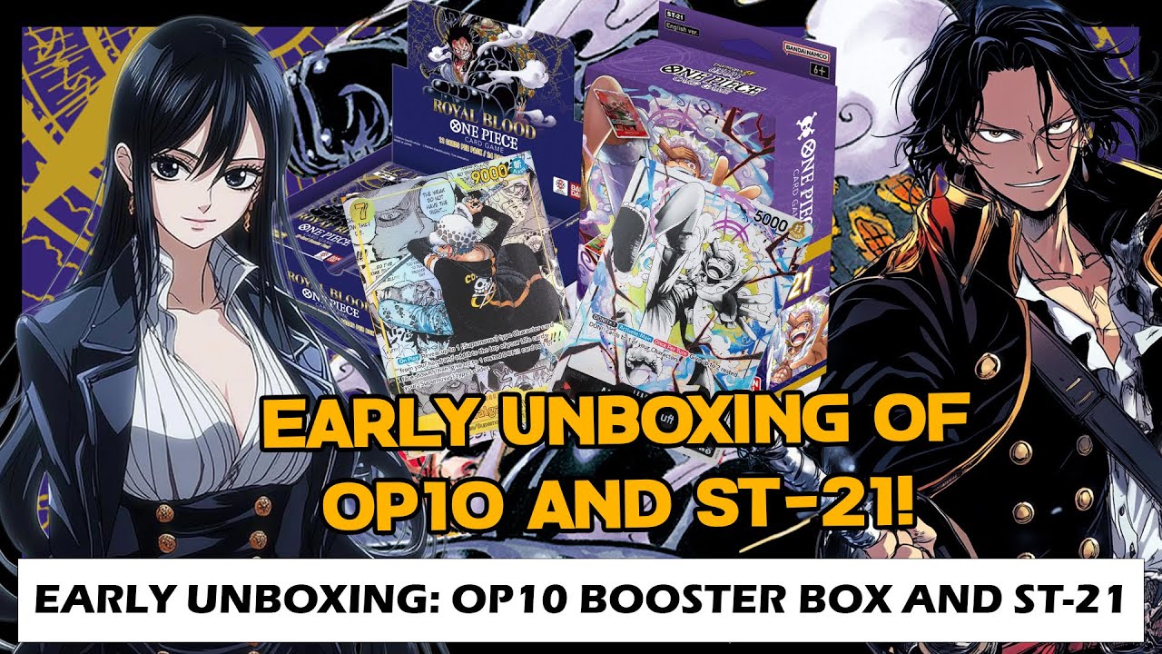 Early Unboxing of One Piece OP-10 and ST-21! - YouTube